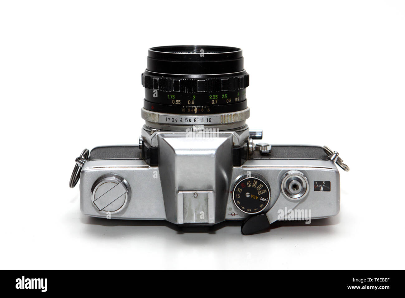 old analog reflex camera Stock Photo - Alamy