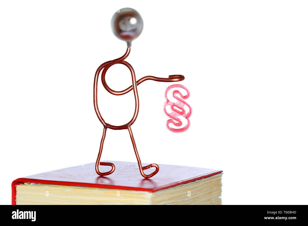 rights symbol with book Stock Photo - Alamy