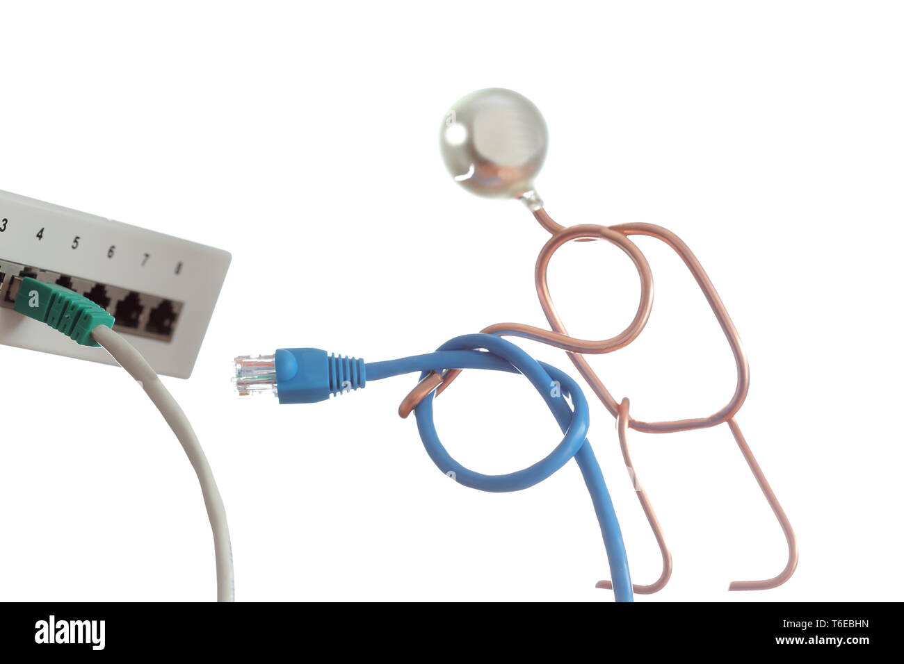 network connection symbol Stock Photo - Alamy