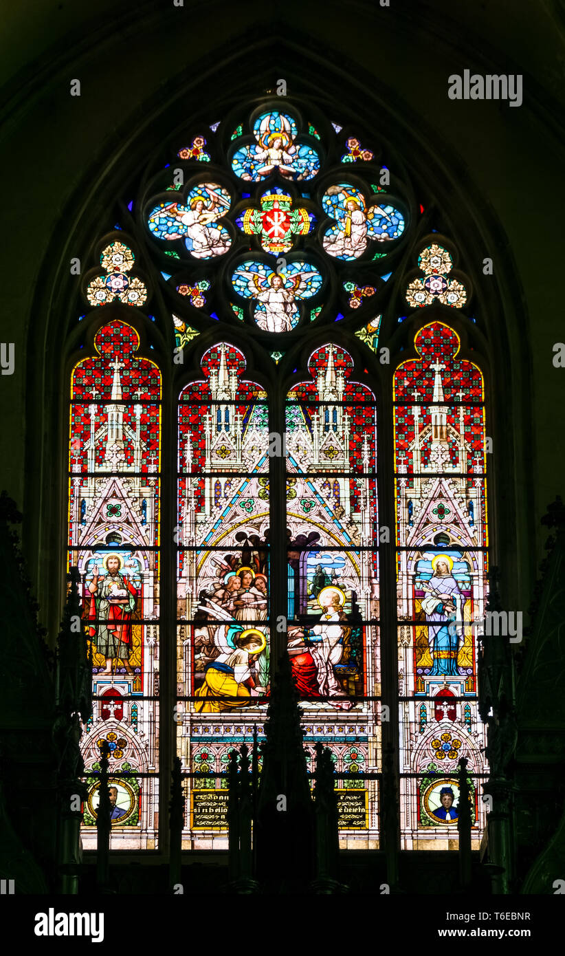 Church_window hi-res stock photography and images - Alamy