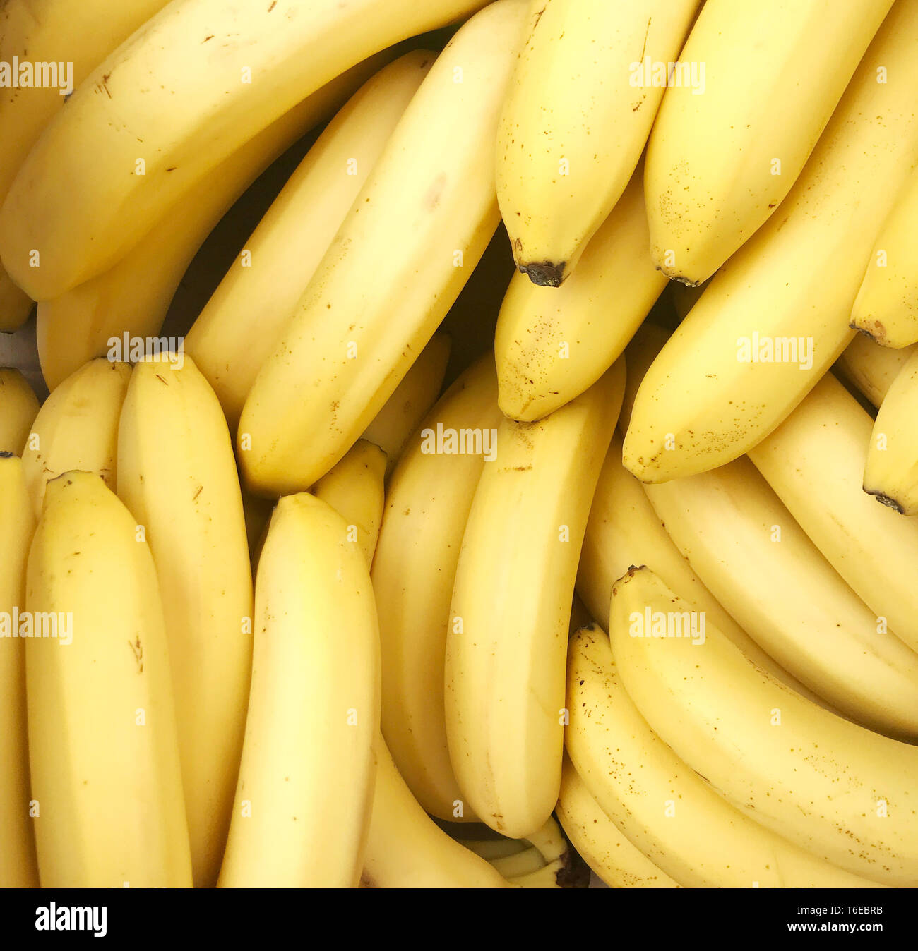 Fresh banana background Stock Photo - Alamy