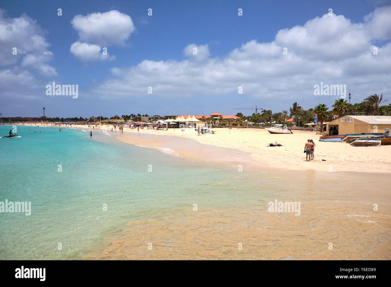 Santa Maria Beach, Sal Island, Cape Verde, Africa Stock Photo - Alamy