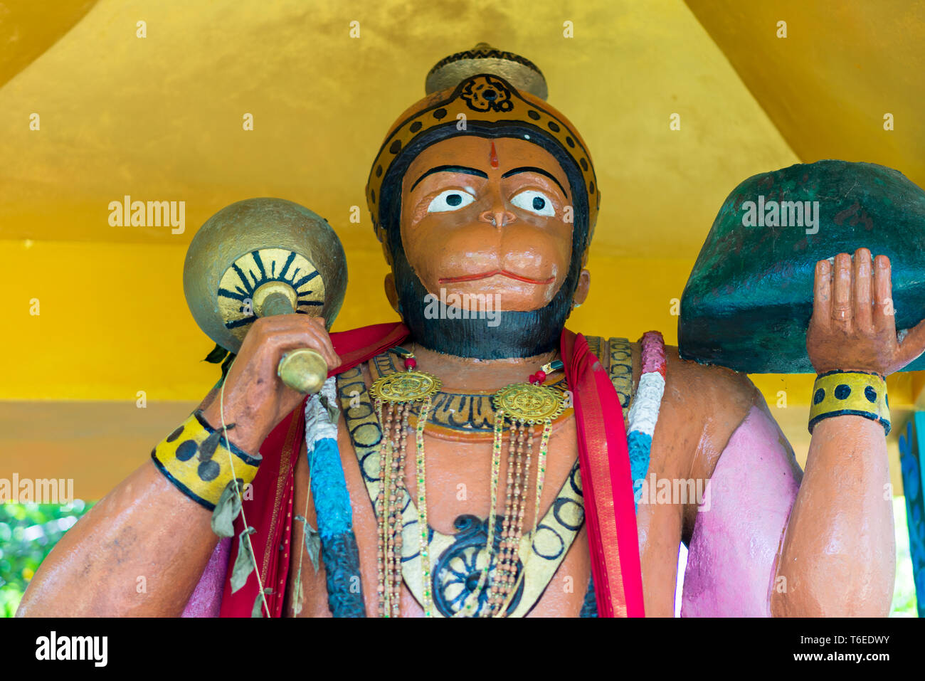 Statue of Hanuman the monkey god in Unawatuna Stock Photo - Alamy
