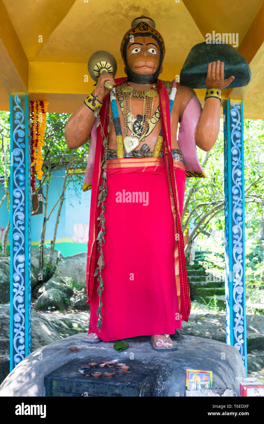 Statue of Hanuman the monkey god in Unawatuna Stock Photo - Alamy