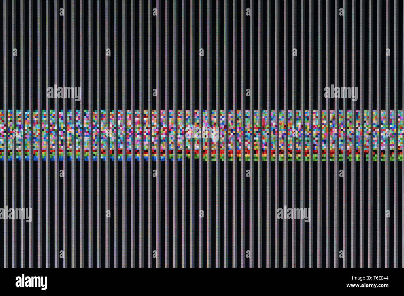 Pixel pattern of a digital glitch Stock Photo - Alamy