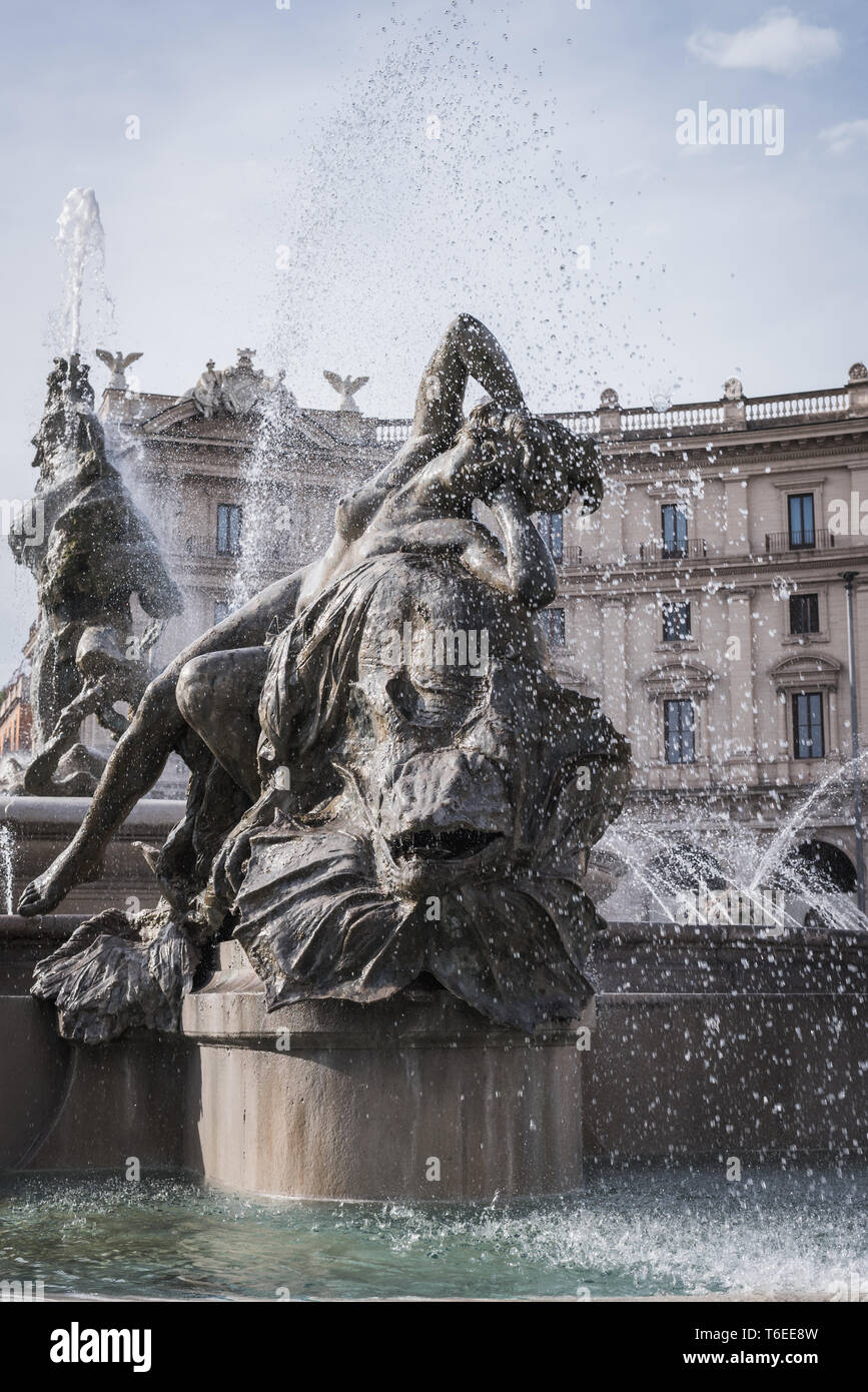 Republic square in rome hi-res stock photography and images - Alamy