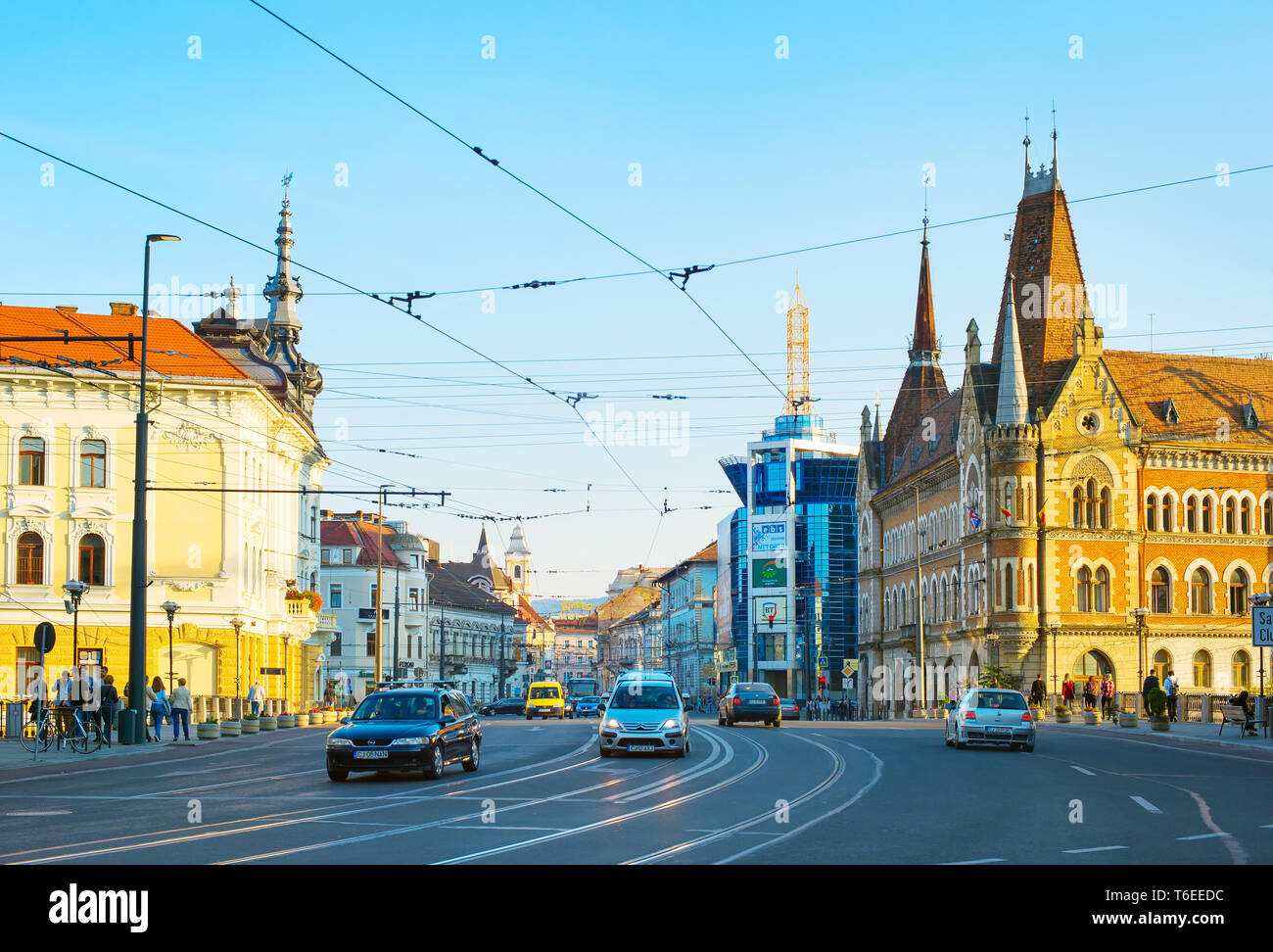 Cars traffic romania hi-res stock photography and images - Alamy