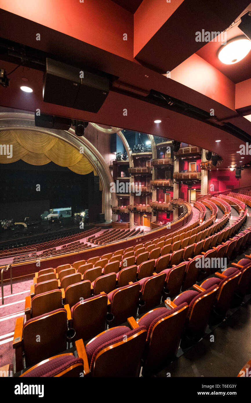 Inside the famous Dolby Theatre in Hollywood Boulevard, Los Angeles ...