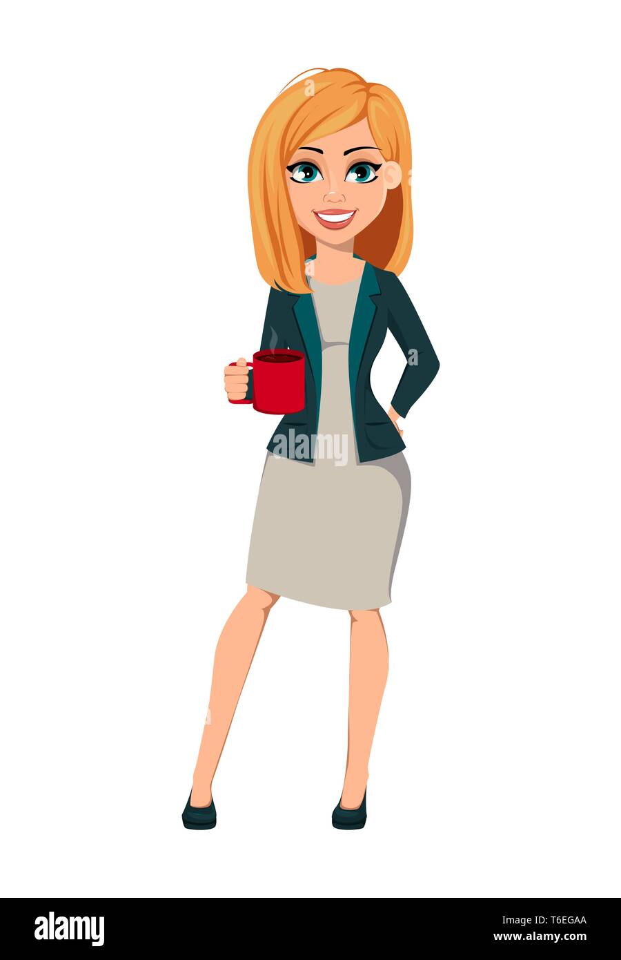 Professional Woman Cartoon