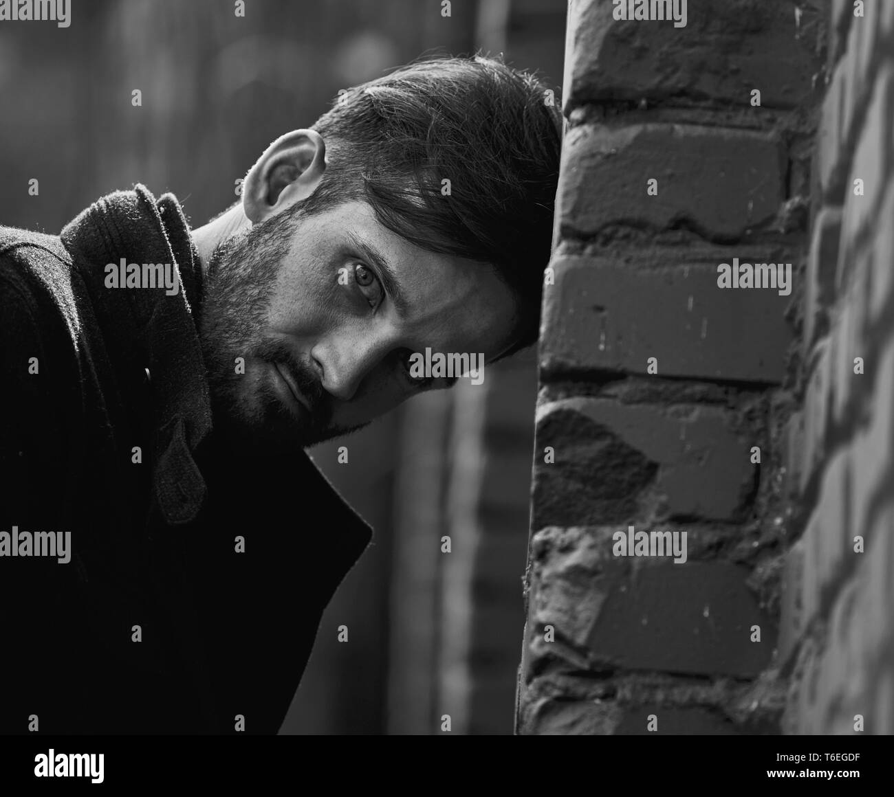 Pain drama Black and White Stock Photos & Images - Alamy