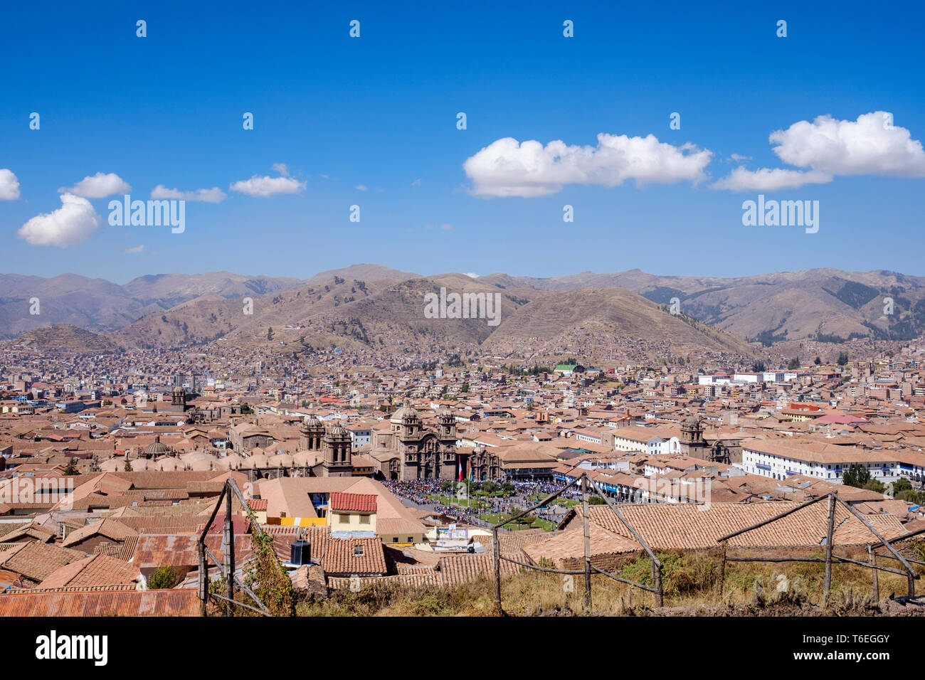 Panoramic view cusco main hi-res stock photography and images - Alamy