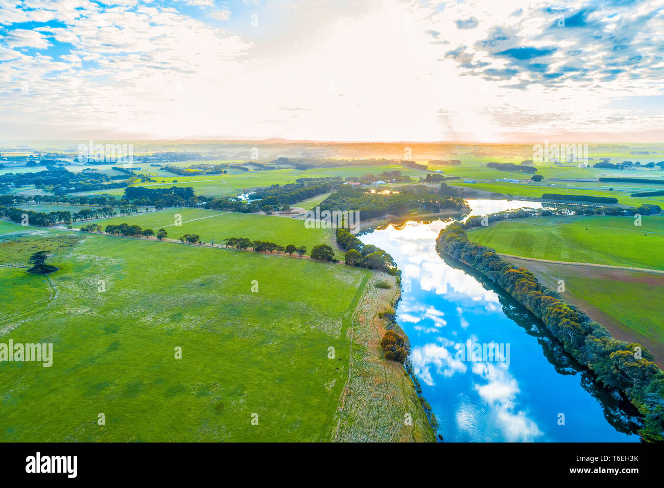 Australia river countryside hi-res stock photography and images - Alamy