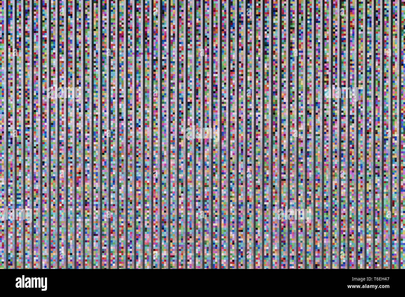 Digital pixel noise effect distortion hi-res stock photography and ...