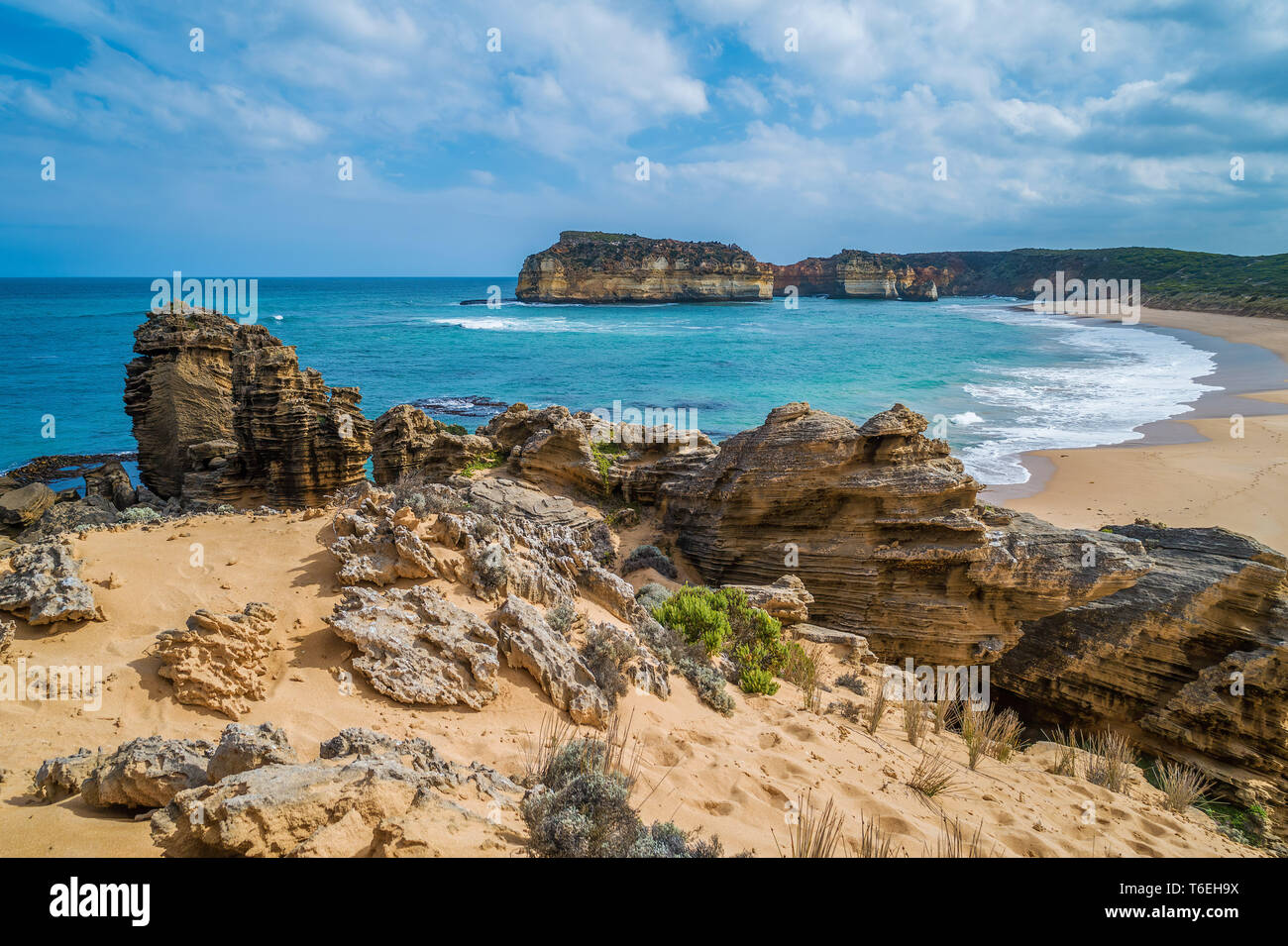 Aerial view eroded rock formation hi-res stock photography and images ...