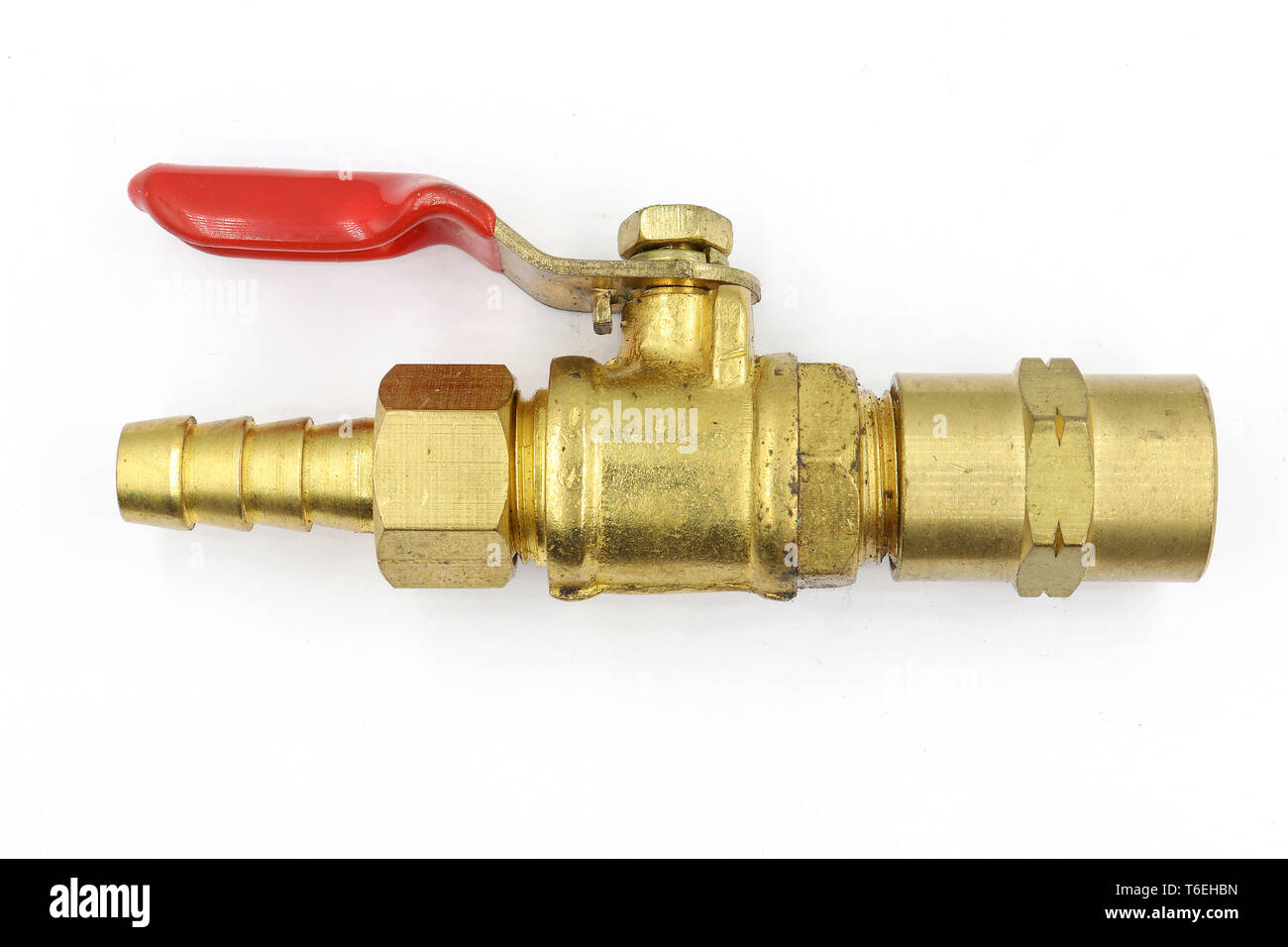 air valve, brass AC, Brass needle valve isolated on white background ...