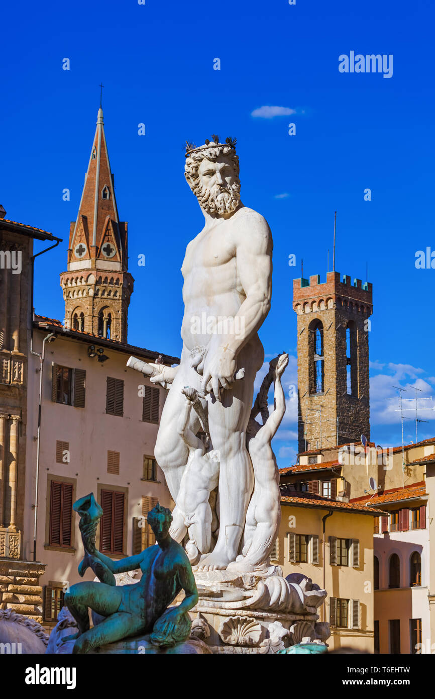 Monument in Florence - Italy Stock Photo - Alamy