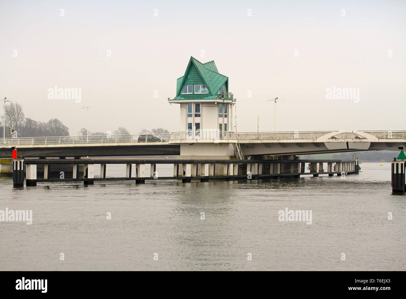 Bridge in Kappeln. Germany Stock Photo - Alamy