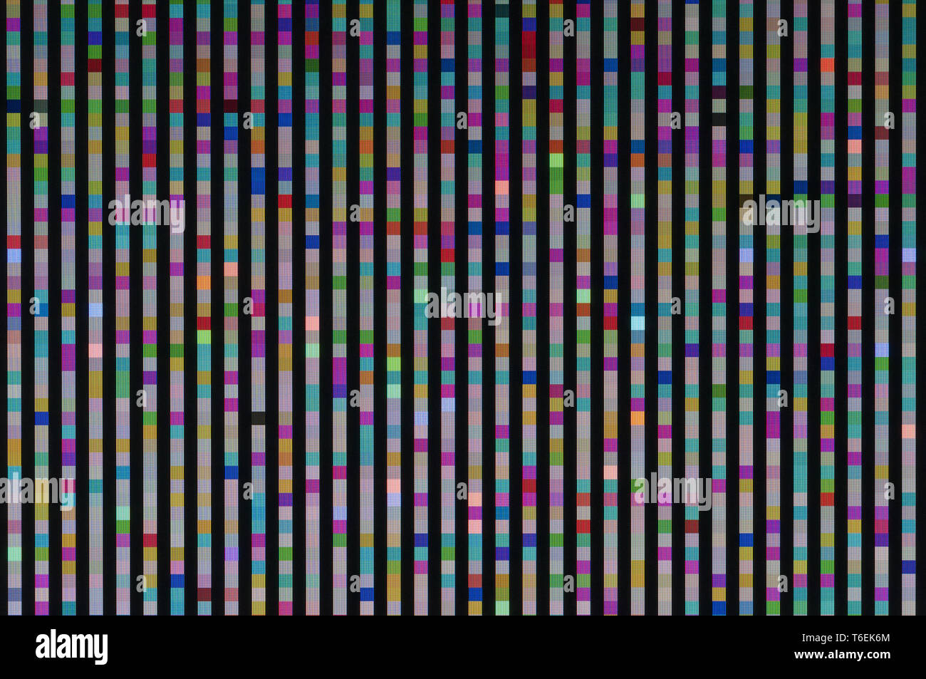 Pixel pattern of a digital glitch Stock Photo - Alamy