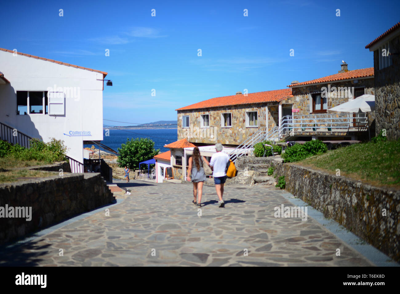 Ons Island in the coast of Pontevedra, Galicia, Spain Stock Photo - Alamy