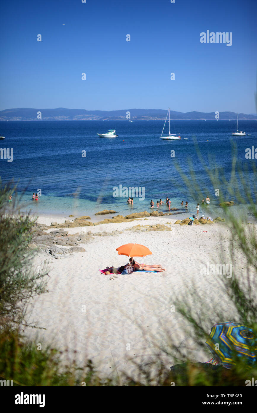 Galicia ons island hi-res stock photography and images - Alamy
