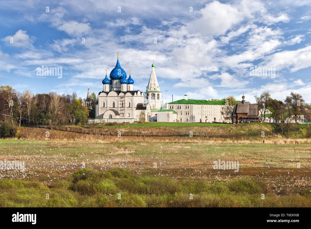 Spring landscape of Suzdal Stock Photo - Alamy