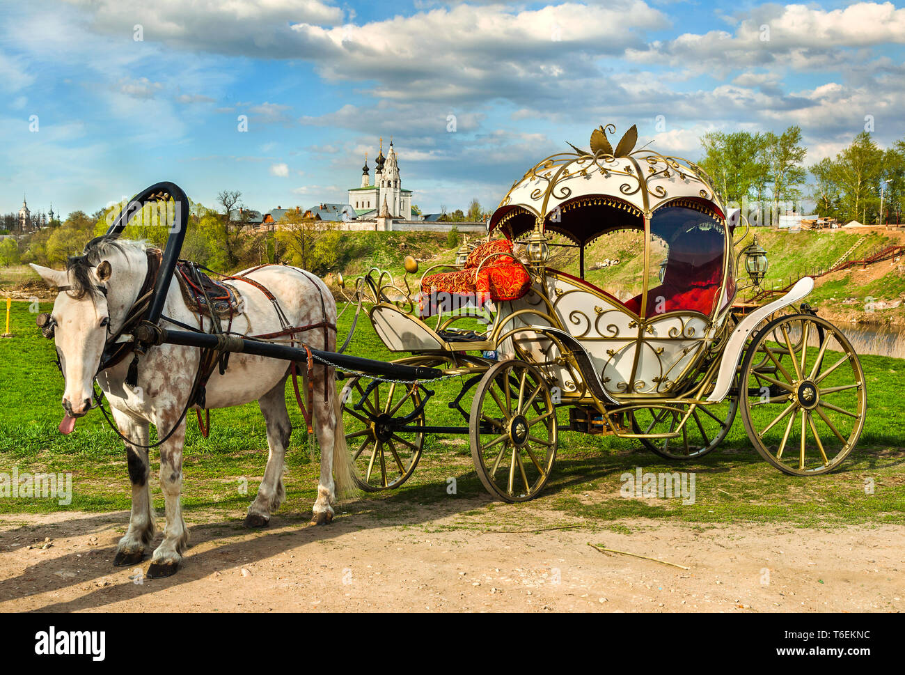 Church horse carriage in hi-res stock photography and images - Alamy