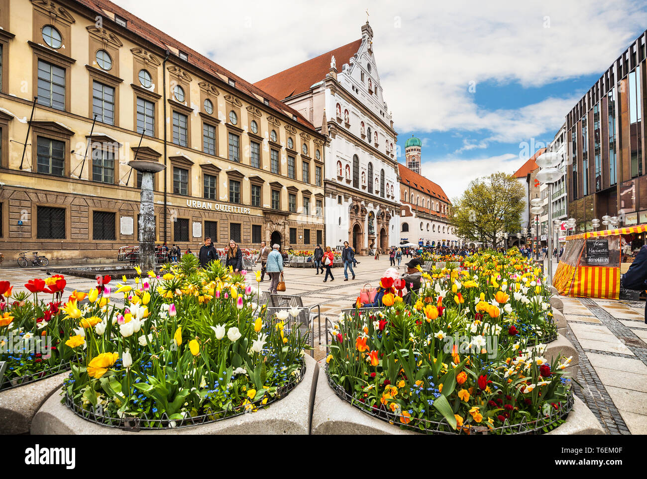 Historical city centre of Munich. Germany Stock Photo - Alamy