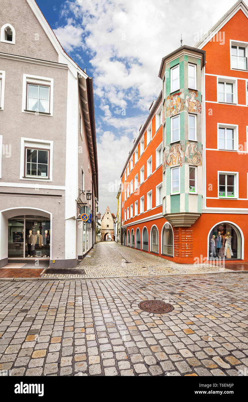 Medieval town Landsberg am lech, Germany Stock Photo - Alamy