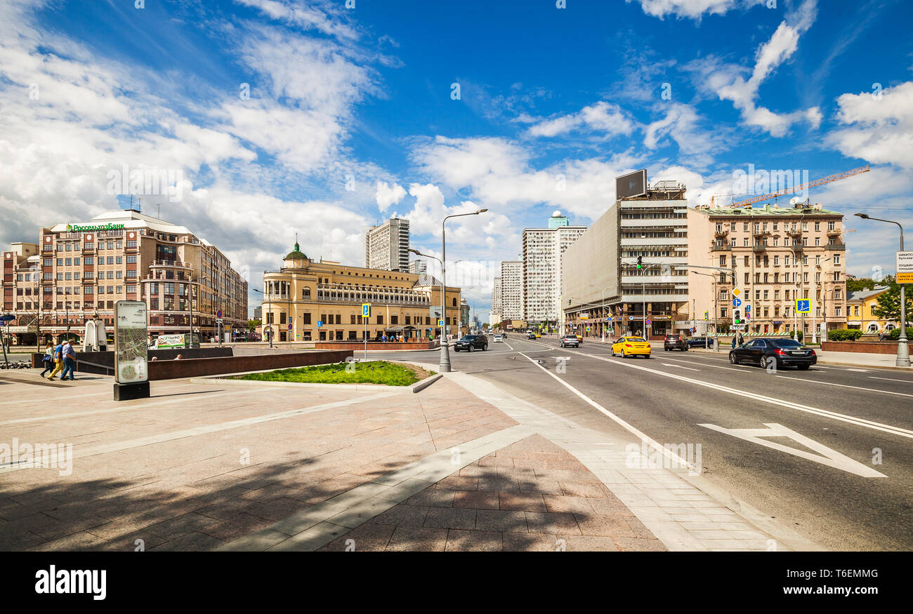 New Arbat Street Stock Photo - Alamy