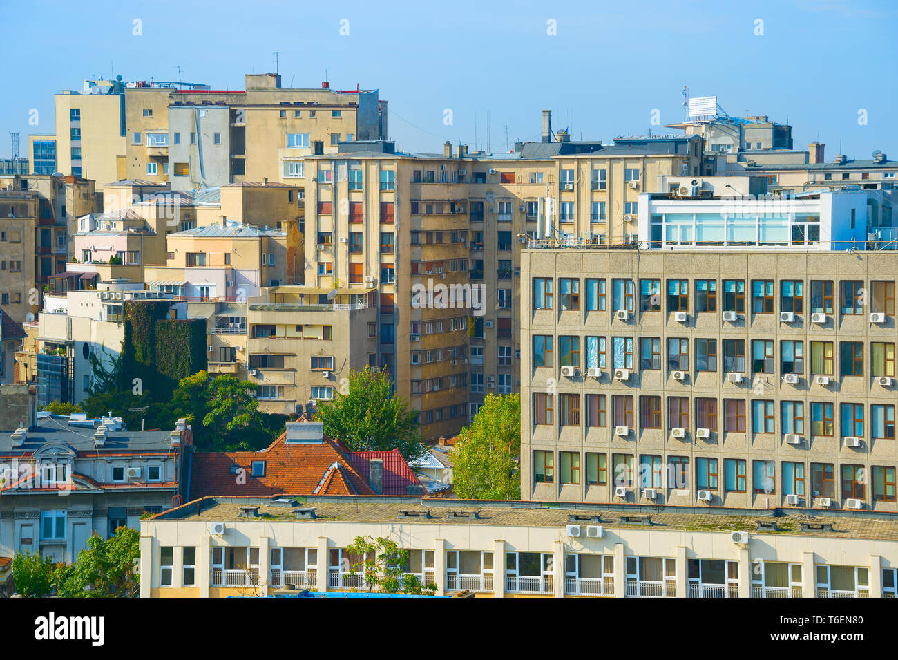 Skyline urban architecture Bucharest, Romania Stock Photo - Alamy