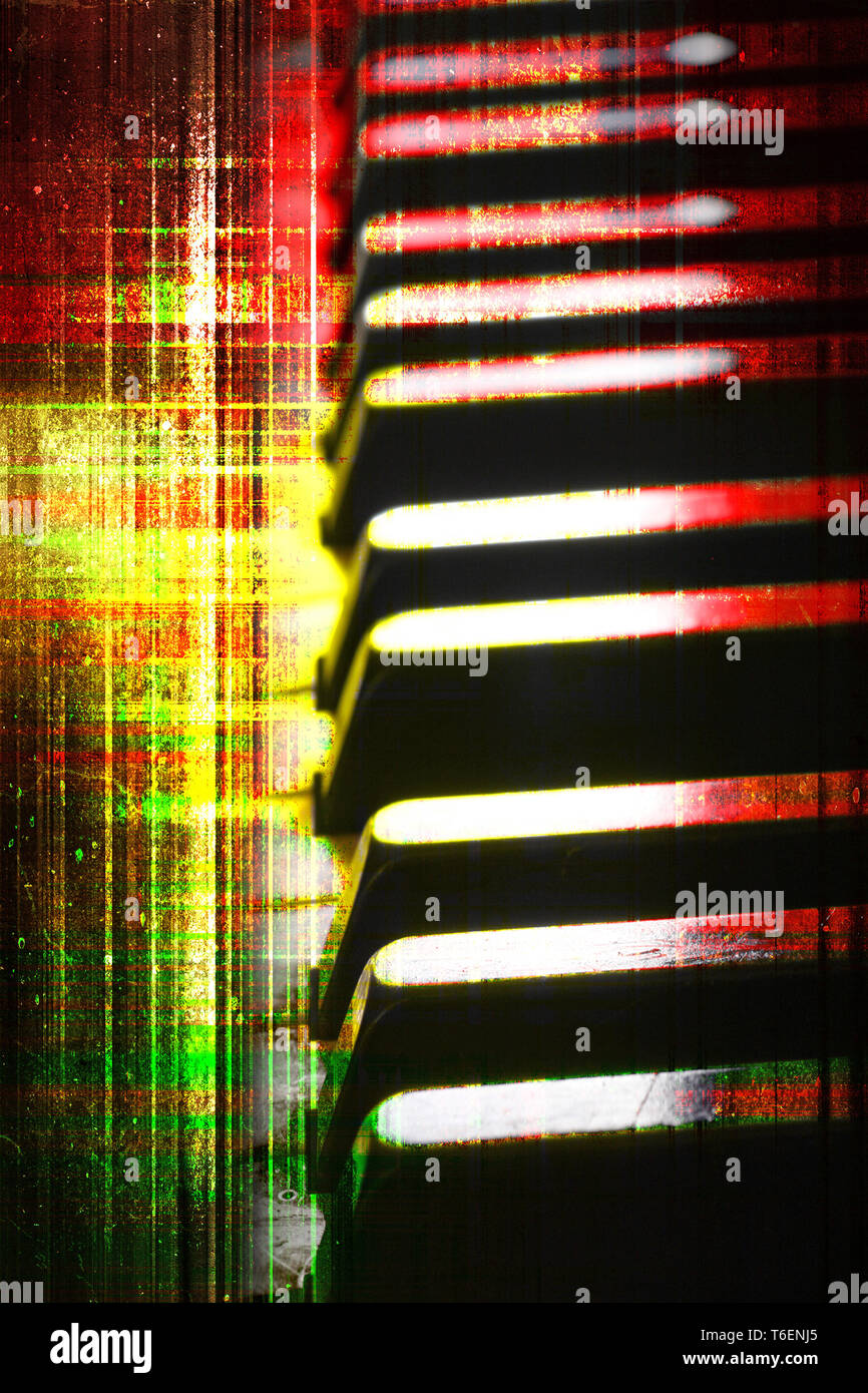 Colourful music notes hi-res stock photography and images - Alamy