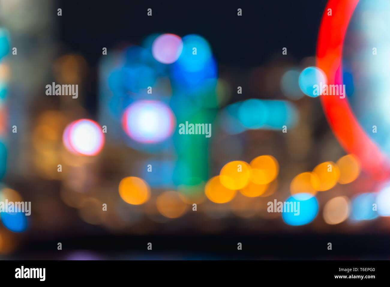 Blurred cityscape view, abstract light background Stock Photo - Alamy