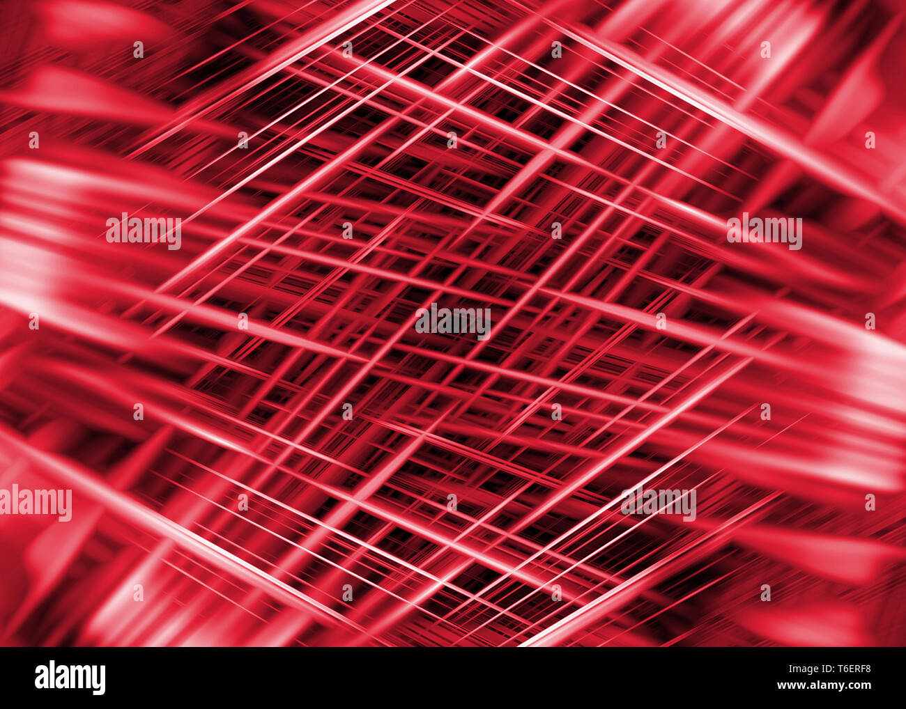 Dynamic black and red lines background Stock Photo - Alamy