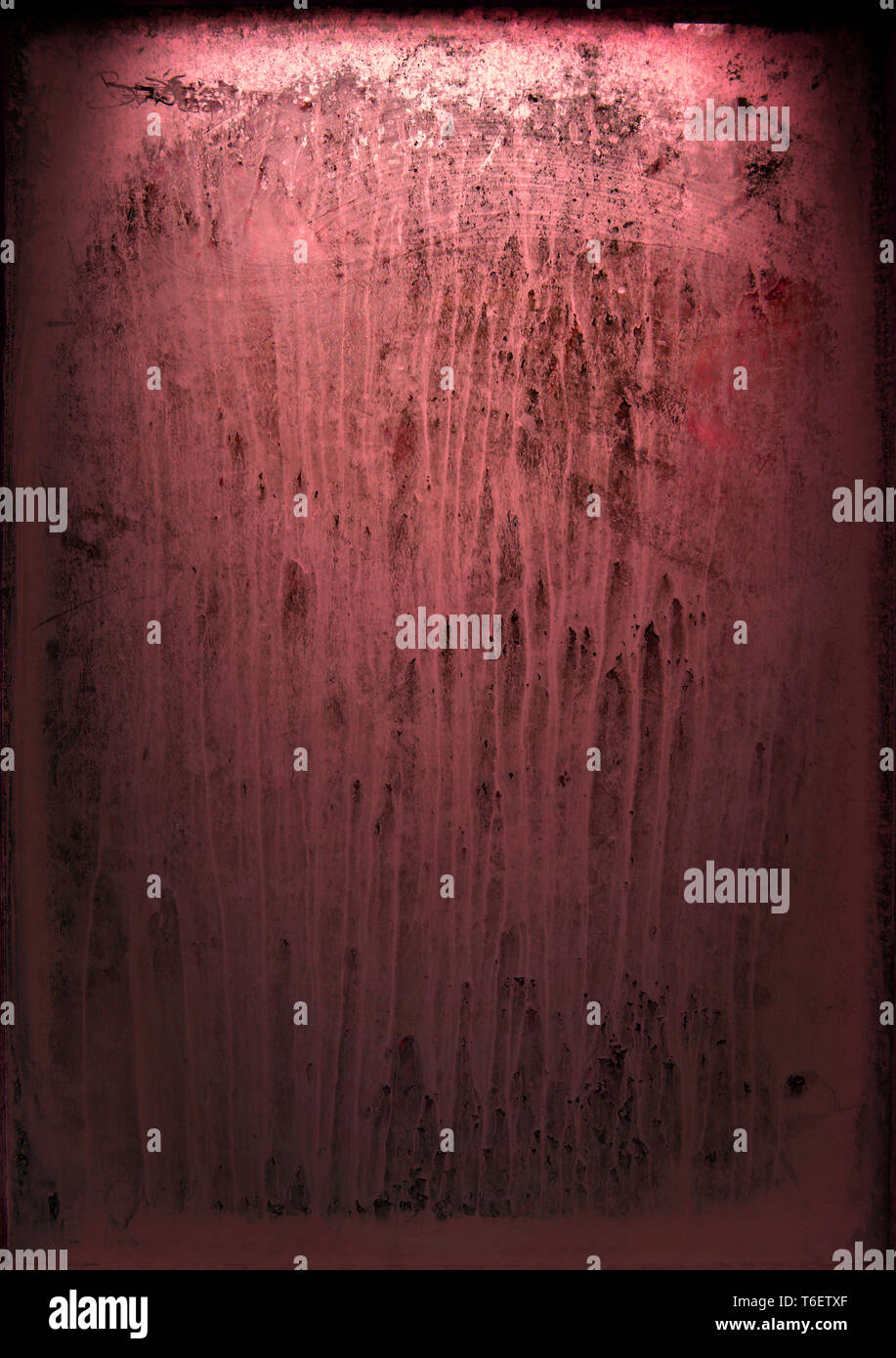 Old window with streaked paint Stock Photo - Alamy