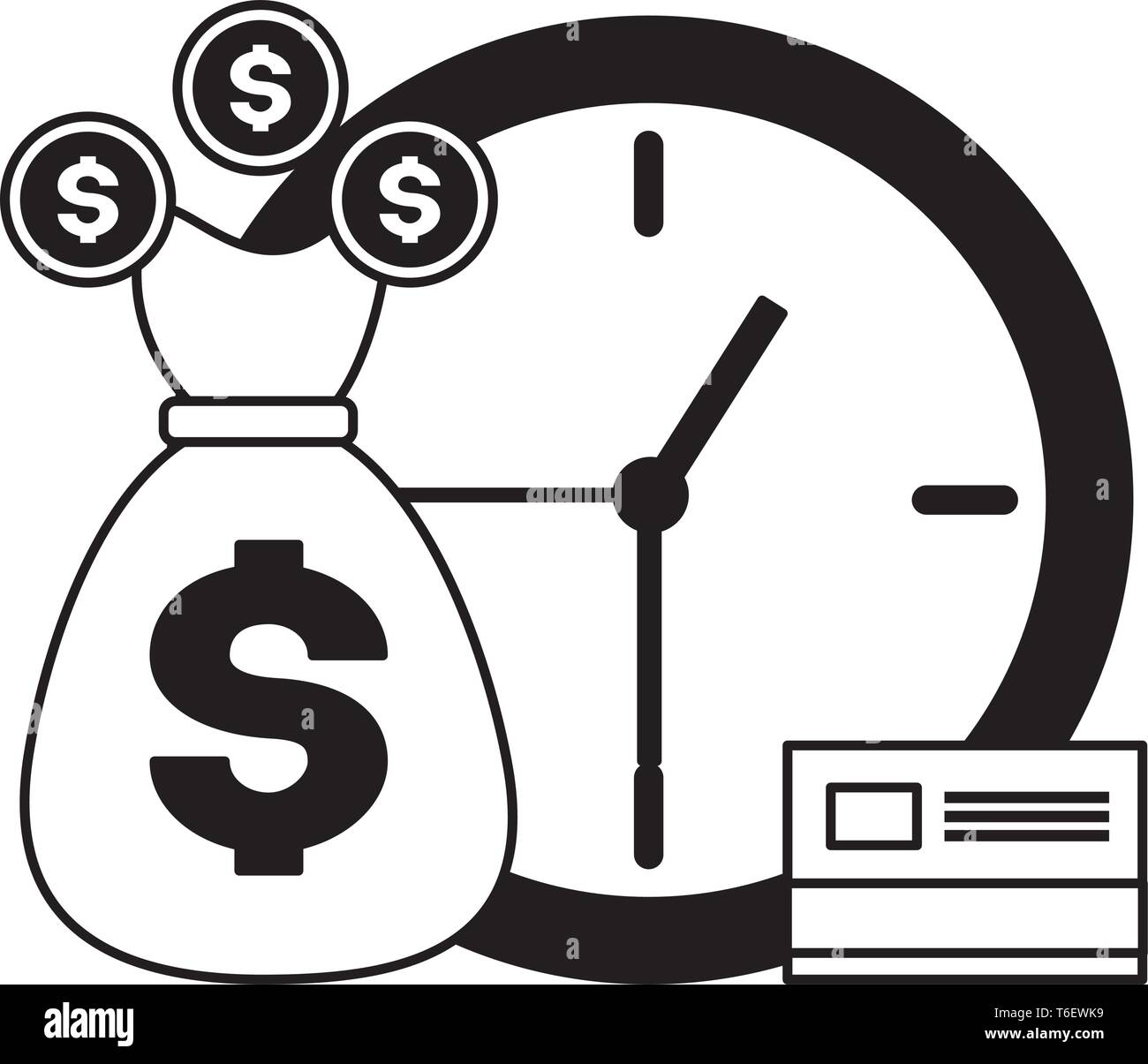 tax time payment Stock Vector Image & Art - Alamy