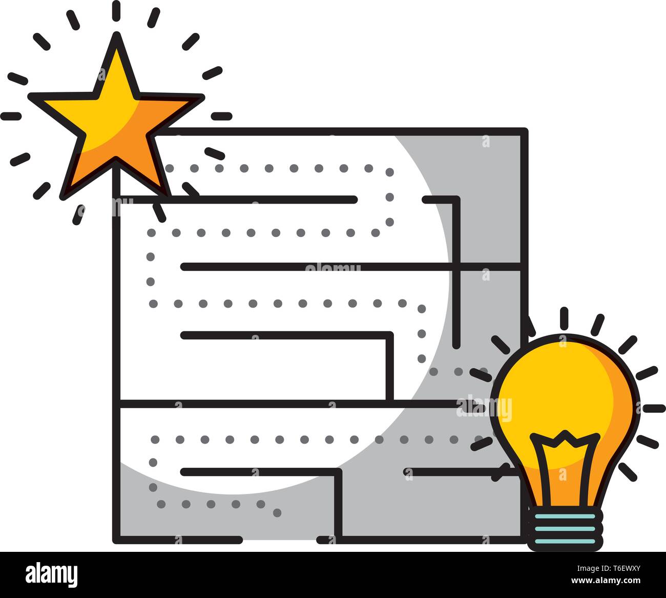 labyrinth creativity idea Stock Vector Image & Art - Alamy