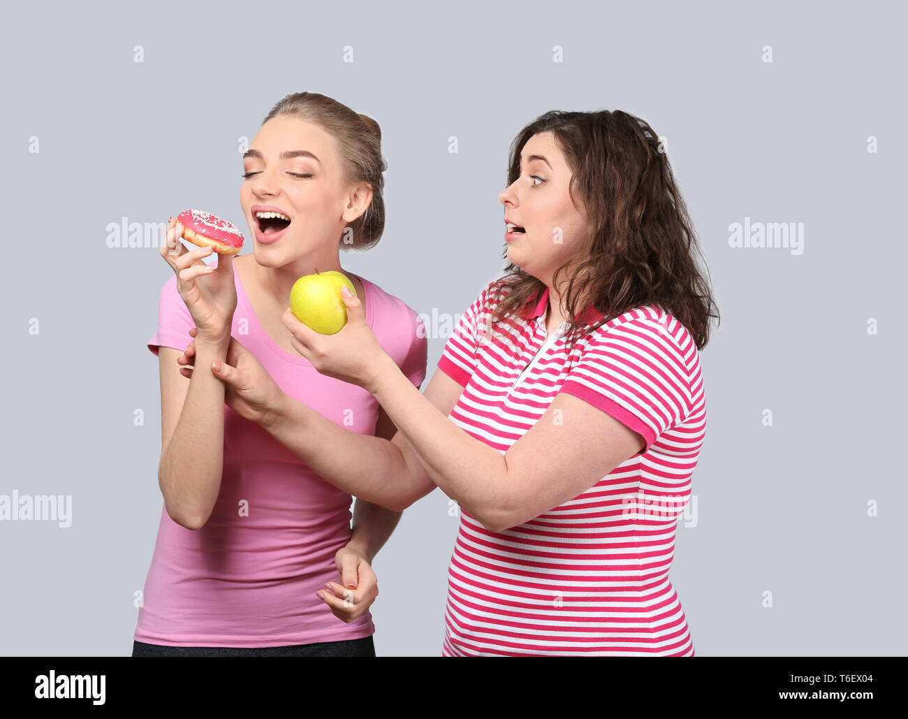 Stout woman hi-res stock photography and images - Alamy