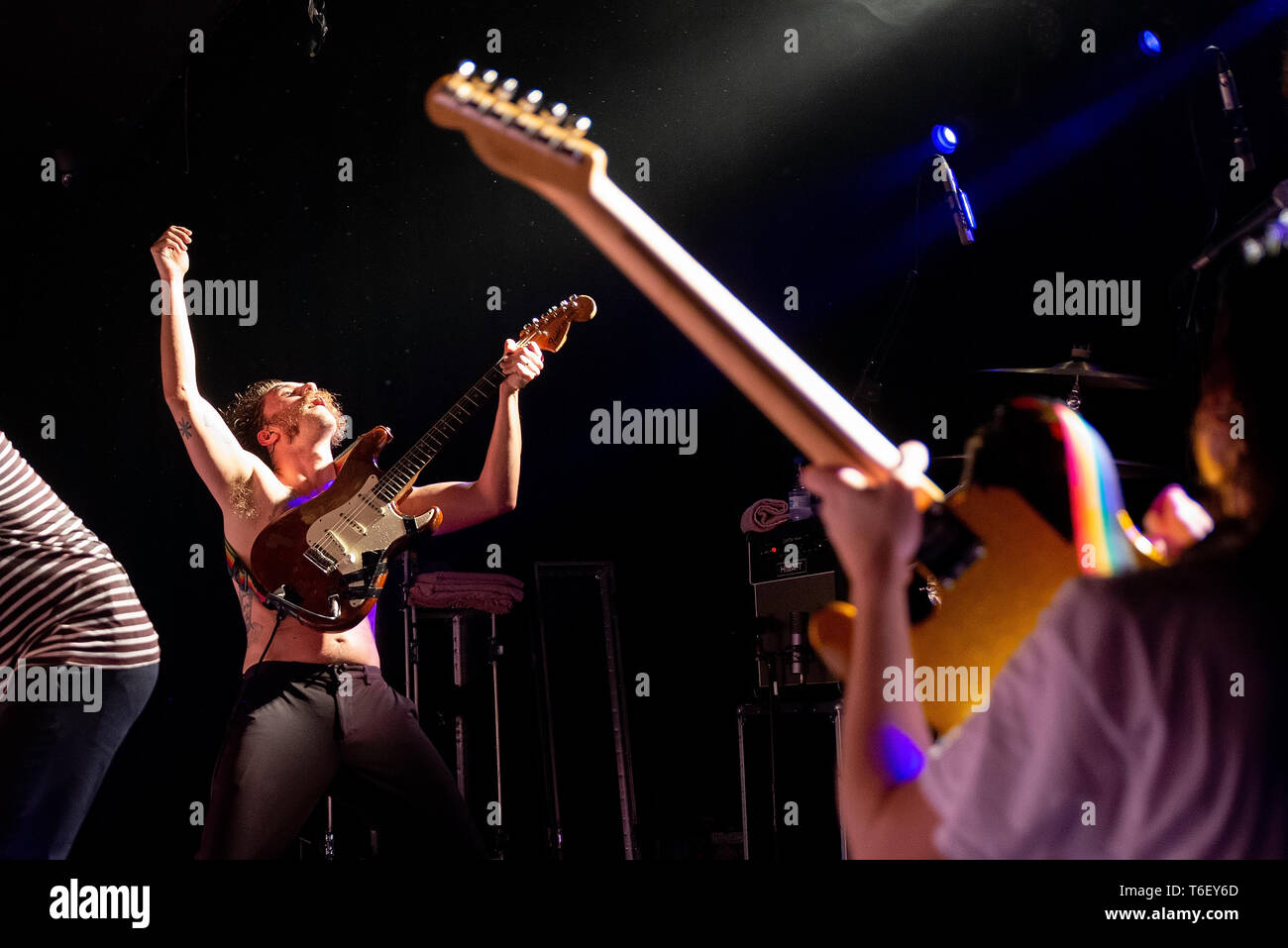 Idles guitar player hi-res stock photography and images - Alamy