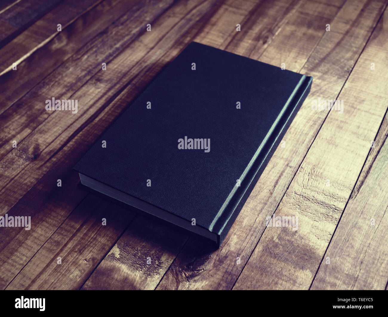 Black hardcover book Stock Photo - Alamy