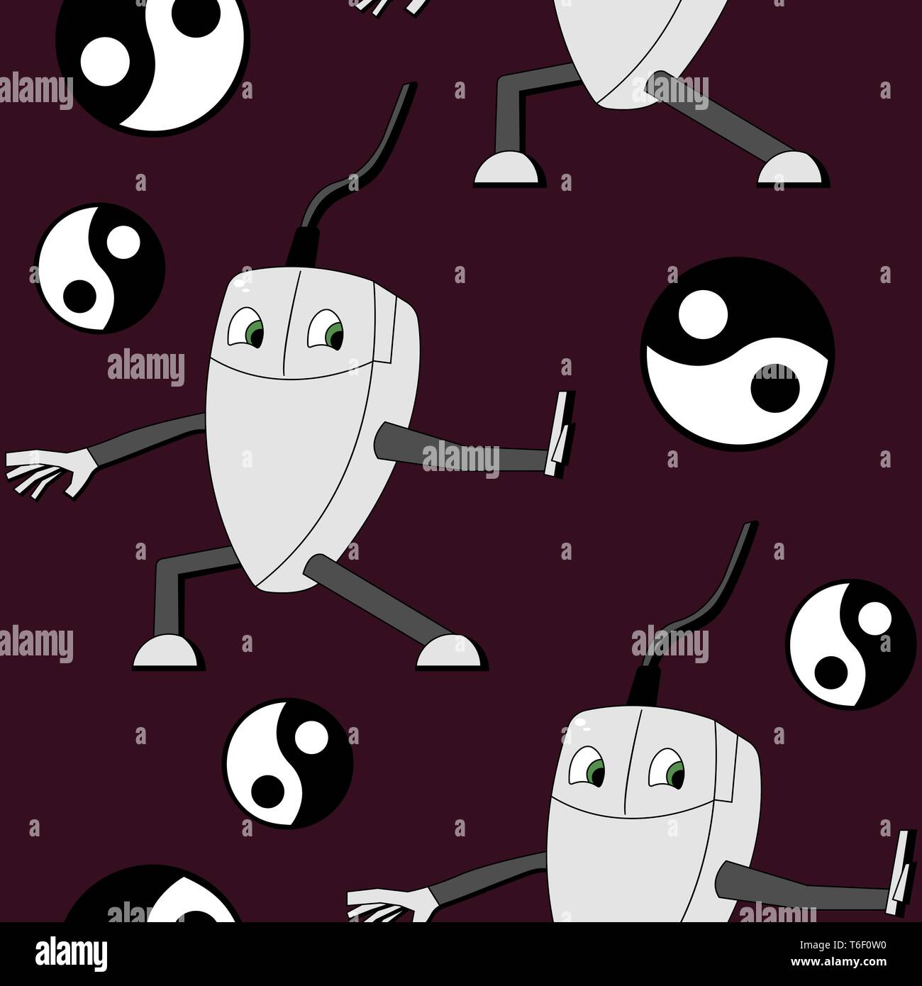 Kung fu white background Stock Vector Images - Alamy