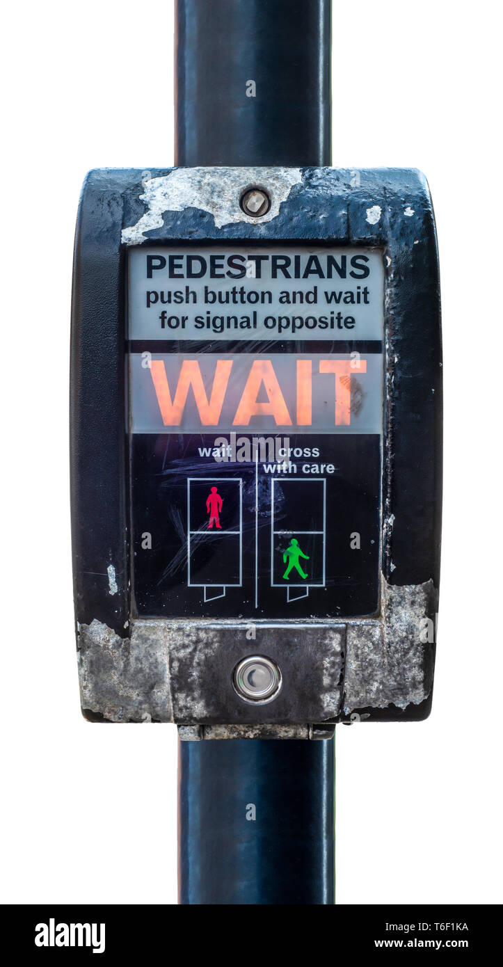Pedestrian crossing push button box hi-res stock photography and images ...