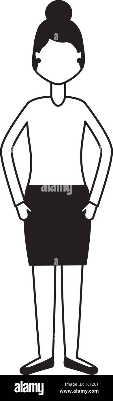 woman character cartoon Stock Vector Image & Art - Alamy