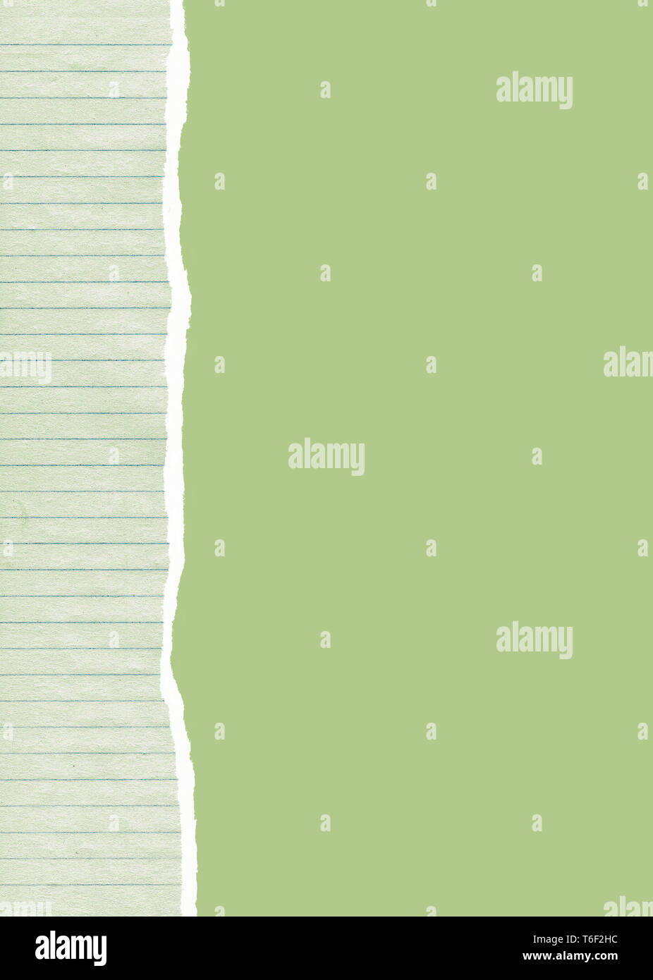 Ripped lined paper background Stock Photo - Alamy