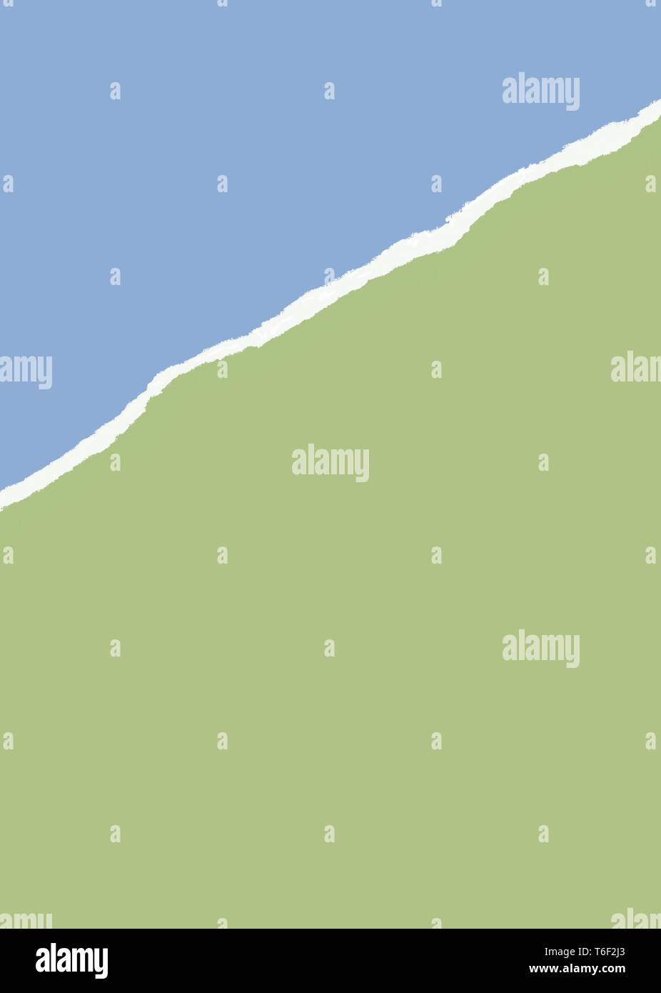 Corner ripped paper background Stock Photo - Alamy