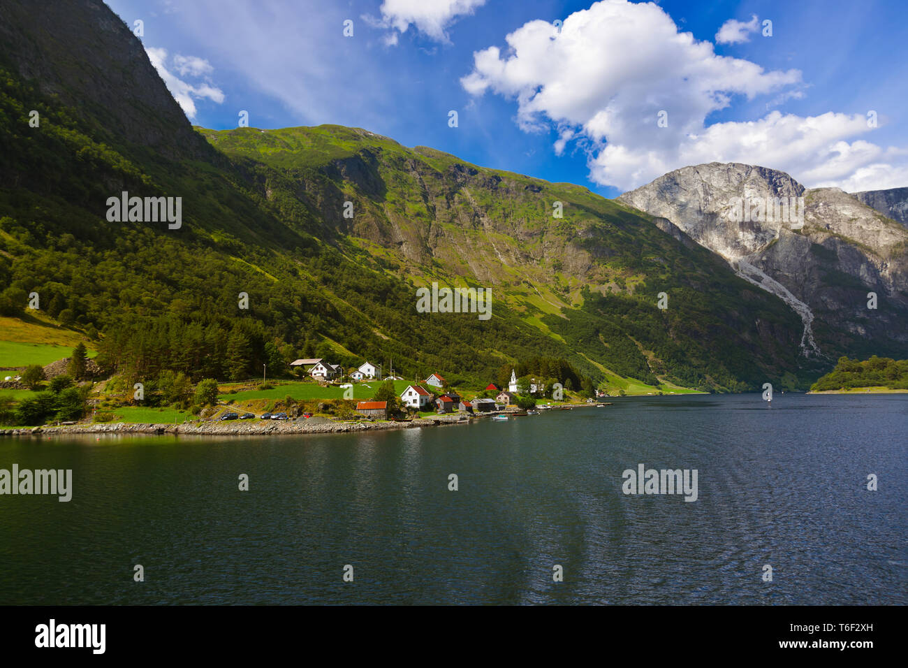 Sognefjord fjord village hi-res stock photography and images - Alamy