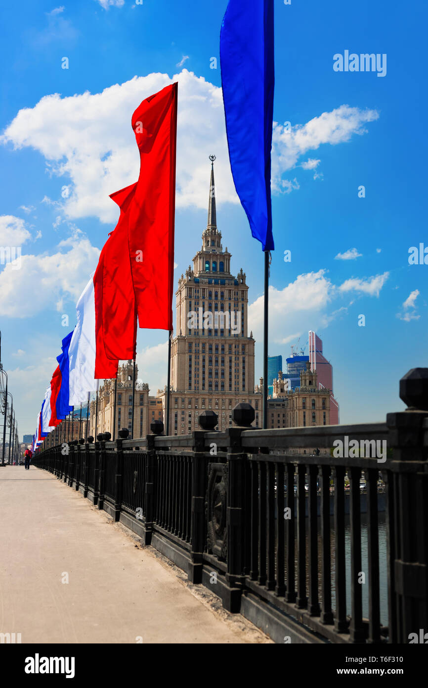 Stalin's famous skyscraper Hotel Ukraine (Radisson Royal) - Moscow ...