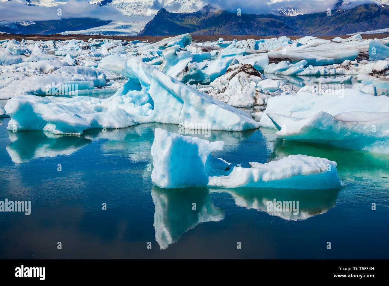 Drift ice Ice Lagoon Stock Photo - Alamy