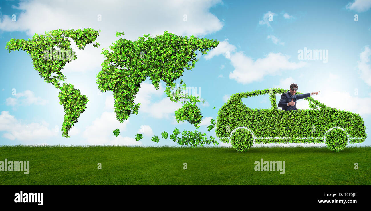 Concept of clean fuel and eco friendly cars Stock Photo - Alamy