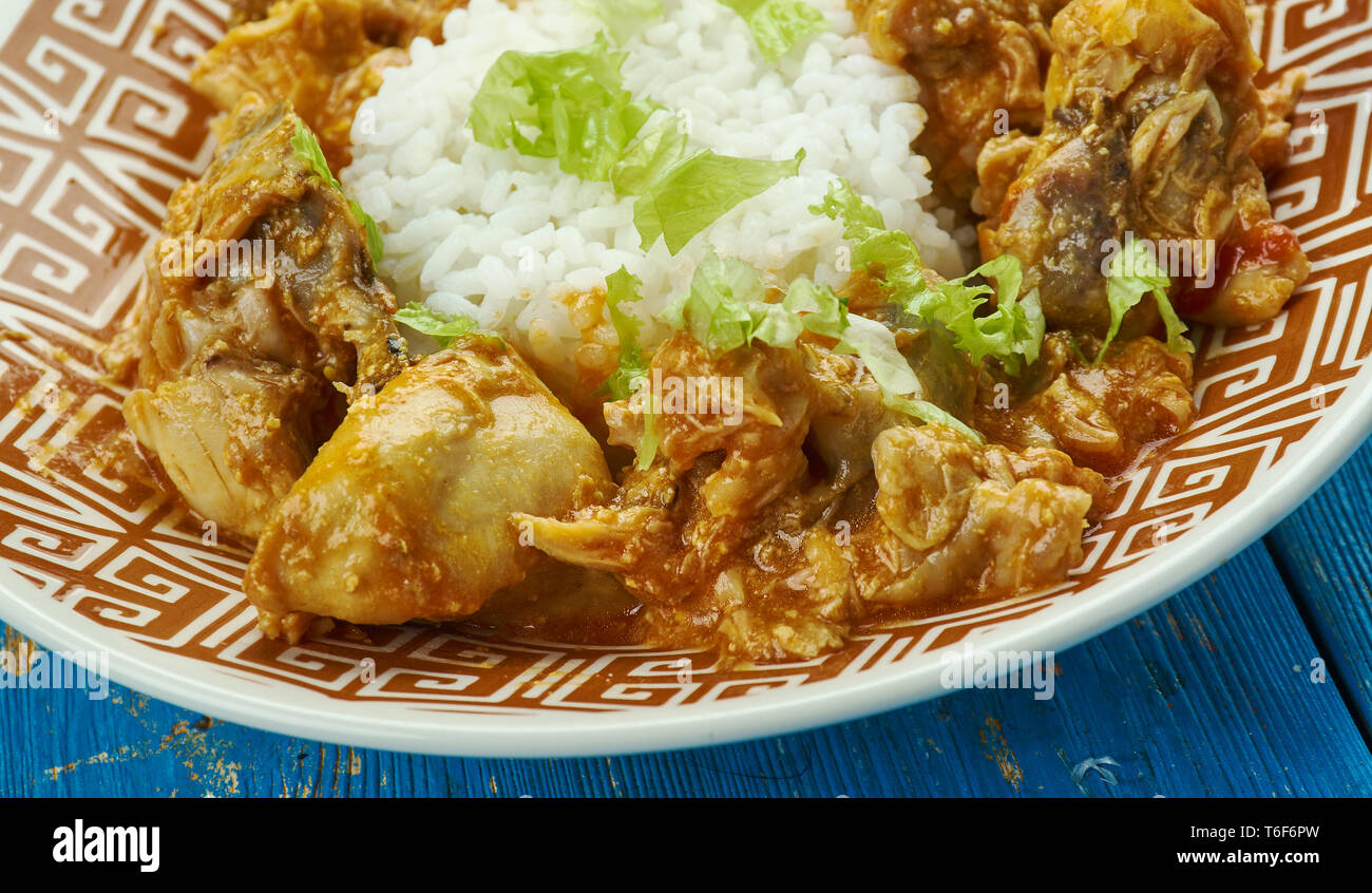 Colombo de poulet Stock Photo - Alamy
