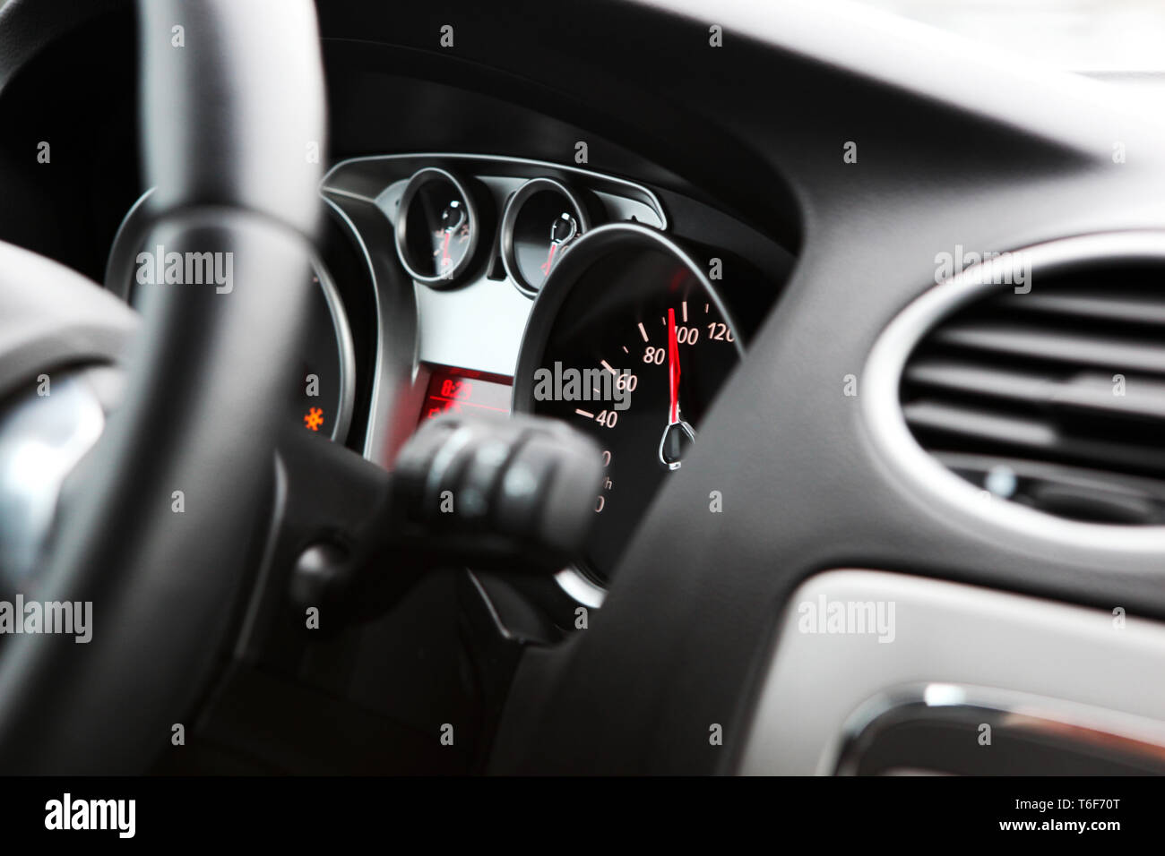 Close up dashboard moving car hi-res stock photography and images - Alamy